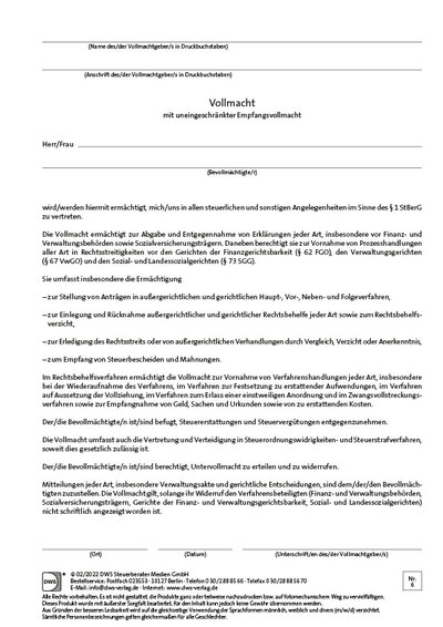 Datenstammblatt für private | DWS