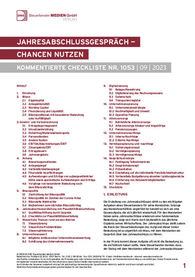 Checkliste Anhang Kleine GmbH – Mit Musteranhang: PDF-Leitfaden